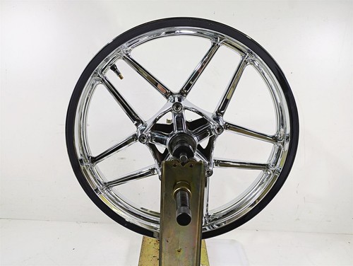 2013 Harley VRSCF Muscle Rod 19x3 Chrome Front Wheel Rim - Dent ...