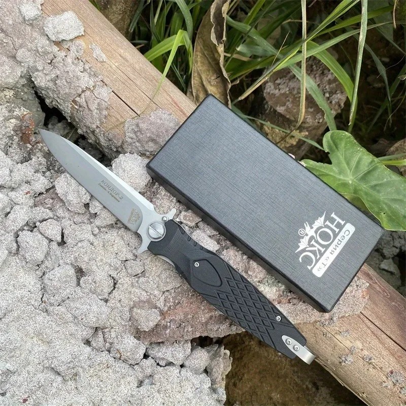 Tactical Russian Finka NKVD The D2 Folding Knife For Hunting And ...