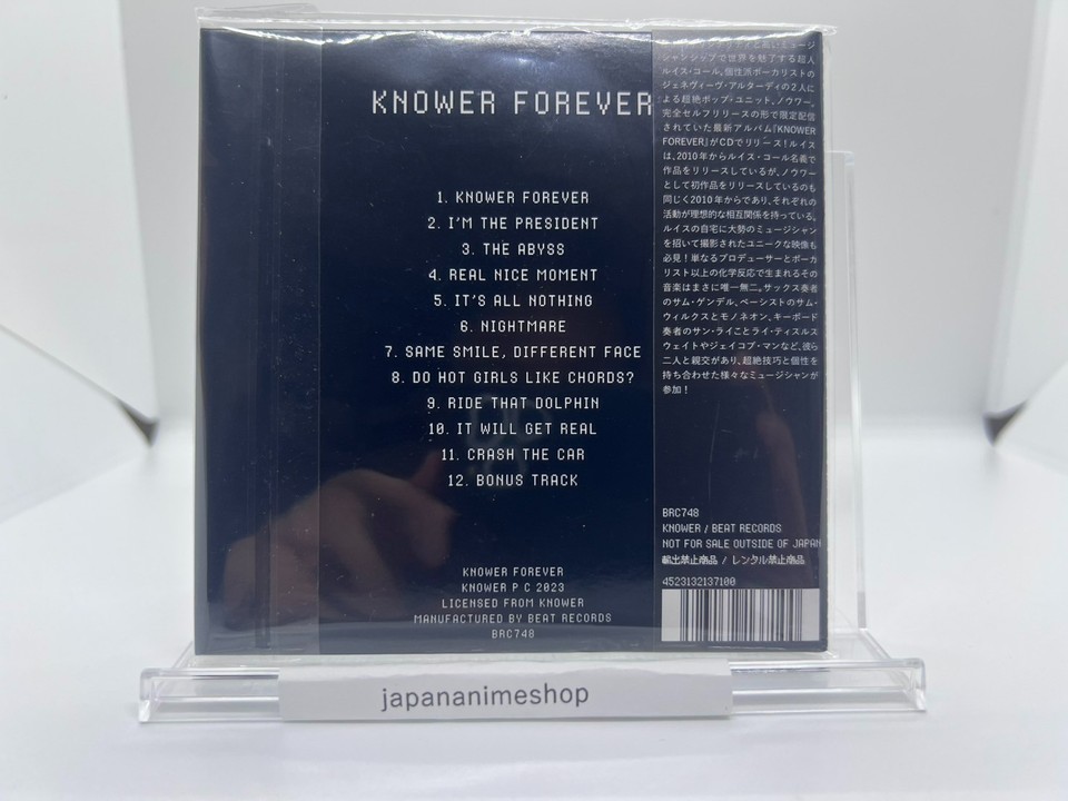 11B KNOWER KNOWER FOREVER WITH BONUS TRACK JAPAN CD | eBay