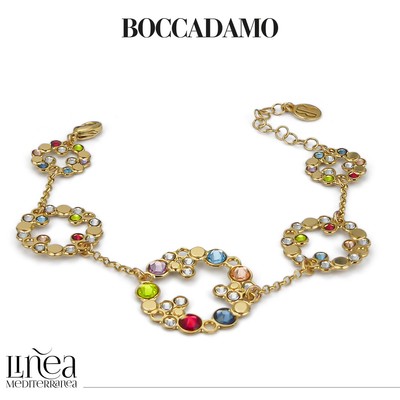 Boccadamo Magic Circle Bracelet in Bronze with Degradè Rings and ...