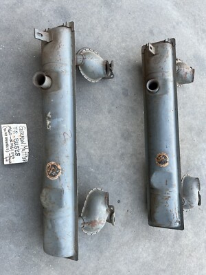 New Old Stock Ernst German VW Bus 40HP Muffler With Fresh Air | eBay