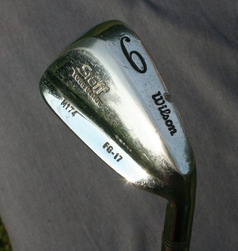 Wilson Staff FG-17 M174 Tour Blade # 9 Iron with Regular Flex Steel ...