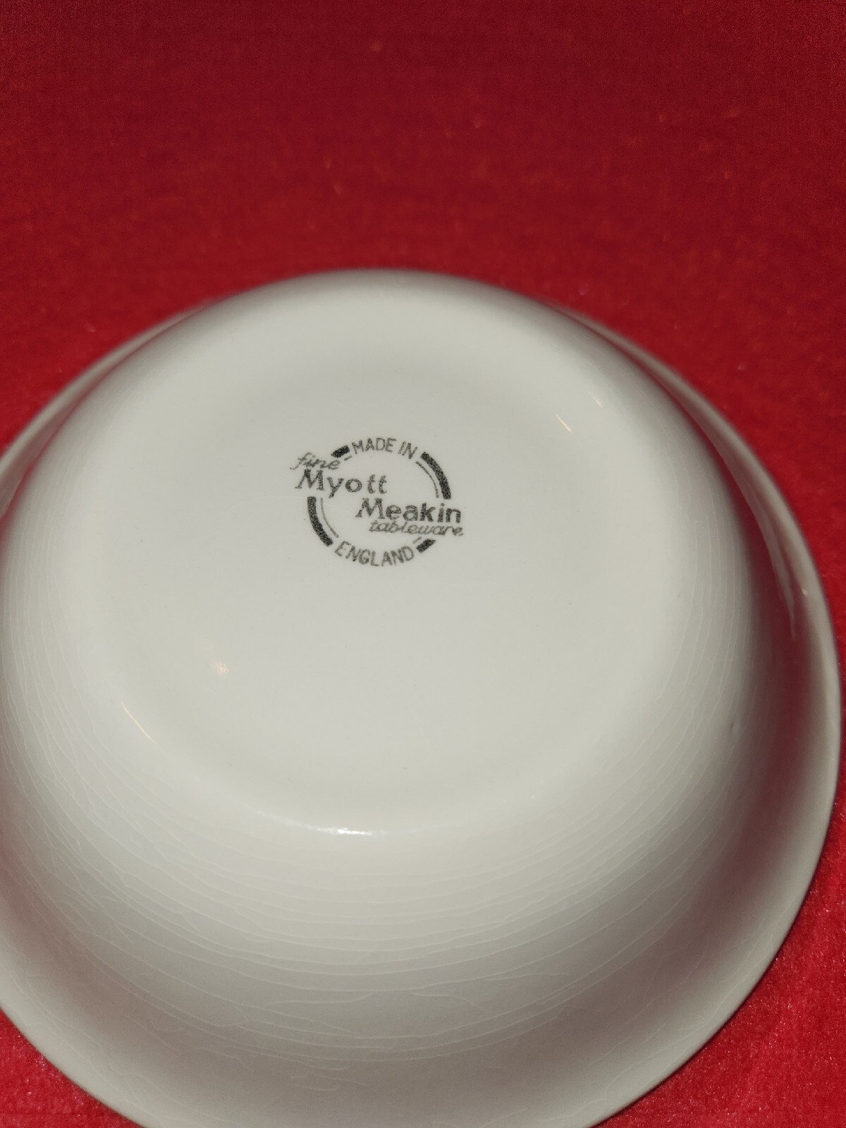 4 Vintage Fine Myott Meakin Tableware Cereal Bowls Blue/White 6” Blue ...