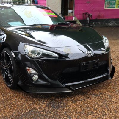 FIT 12-16 SCION FR-S FT86 TOYOTA 86 3PCS PAINTED BLACK CS STYLE FRONT ...
