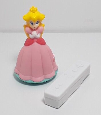Super Mario 2008 Burger King Princess Peach Wind-up Toy with Wii Remote ...