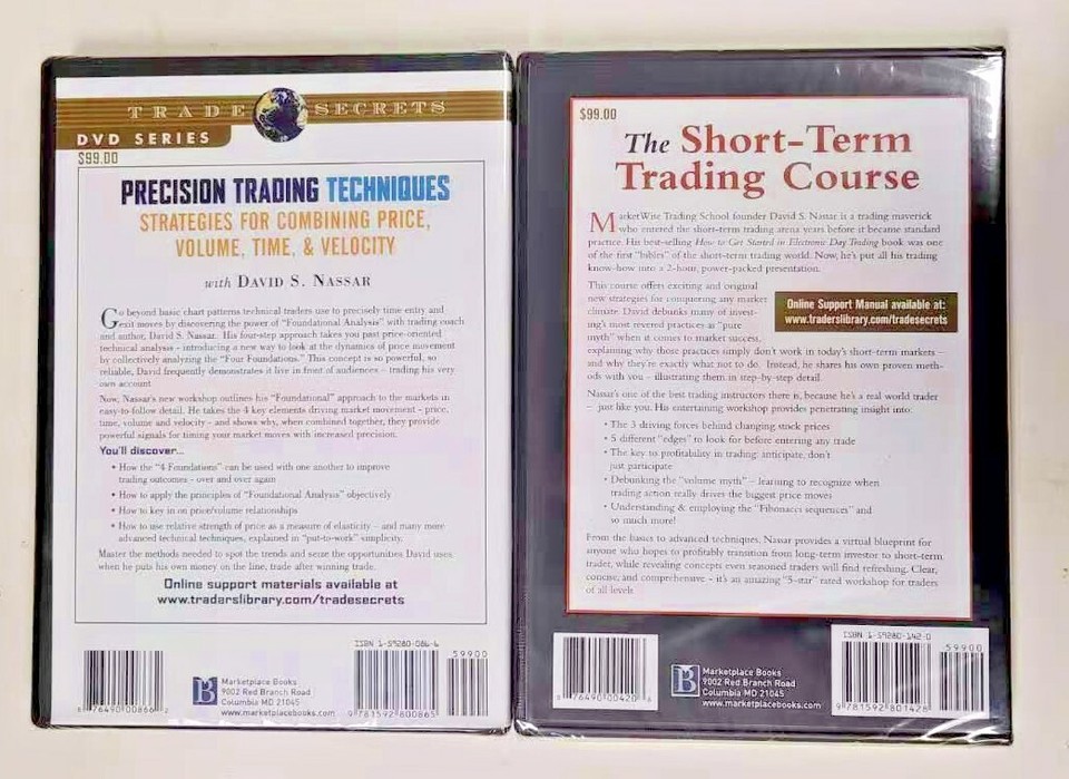 2 DVDs: PRECISION TRADING TECHNIQUES / SHORT-TERM TRADING COURSE by ...