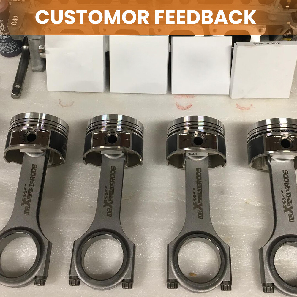 Forged Connecting Rods+ARP2000 Bolts for Mazda MZR Ford Duratec 2.5L ...