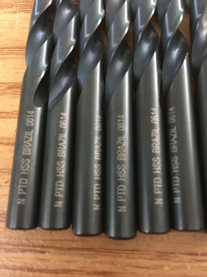 (7) Ltr N HSS 135° Steam Tempered Finish Screw Machine Drill | eBay