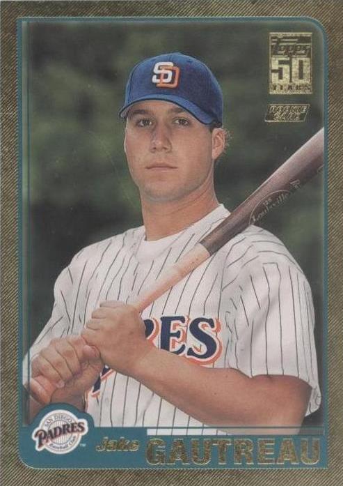 2001 Topps Traded & Rookies - Jake Gautreau #T257 Gold /2001 (RC) for ...