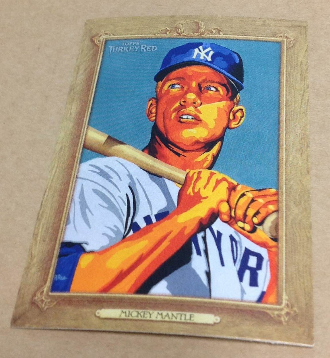 MICKEY MANTLE 2007 Topps TURKEY RED Card #117 NM-MT Condition | eBay