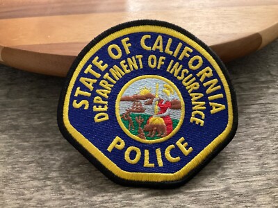 Dept of Insurance Police State California CA | eBay