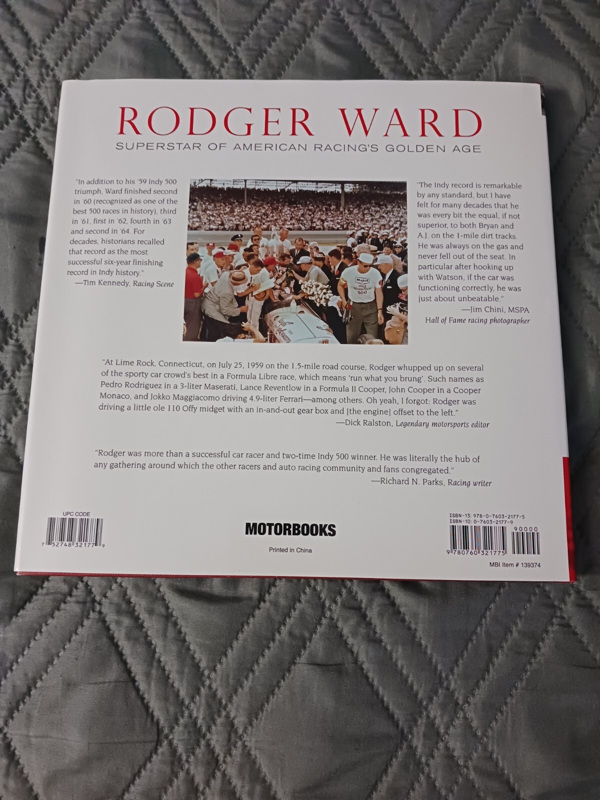 Rodger Ward: Superstar Of American Racing's Golden Age 1st Edition Auto ...