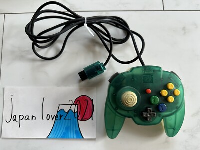 Nintendo 64 Hori Pad Mini 64 Controller N64 Clear Blue Ocean Blue ...