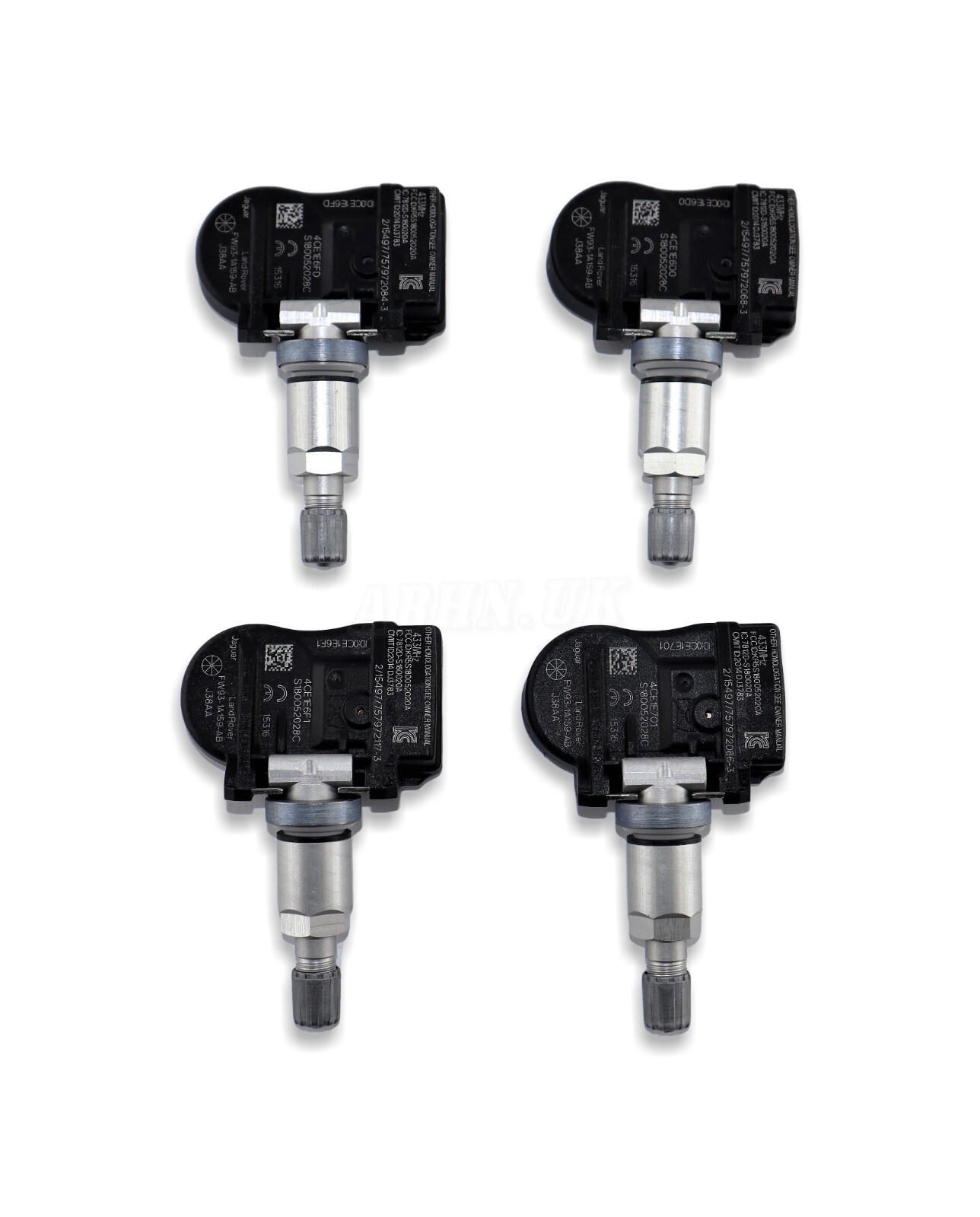 4x Volvo S60 V60 S40 XC70 C70 C30 V50 Tyre Pressure Sensors TPMS 433MHz ...