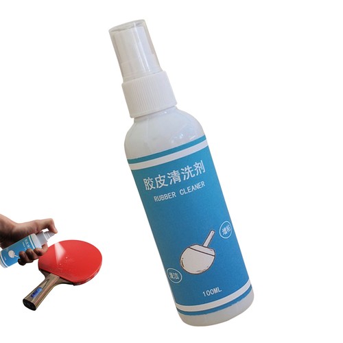 100ml Table Tennis Paddle Cleaner Rubber Cleaner Spray Tennis Racket ...