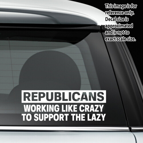 Funny Political Car Window Decal Bumper Sticker Political Trump 2024 ...