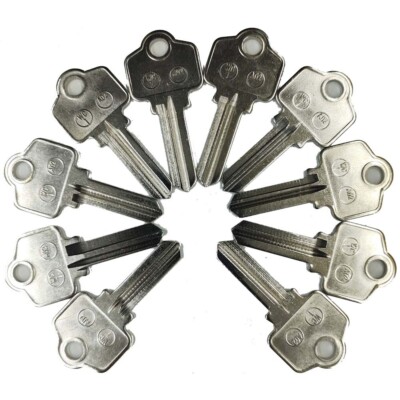 WC1 x 10 Silver Color Key Blanks | eBay Australia