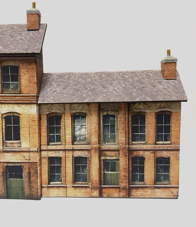 N Gauge Low Relief Industrial Set 3 Buildings Scenery Diorama Suit Peco ...