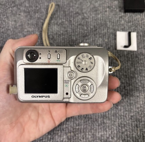Olympus CAMEDIA C-50 Zoom 5.0MP Digital Camera - Silver (TESTED) | eBay