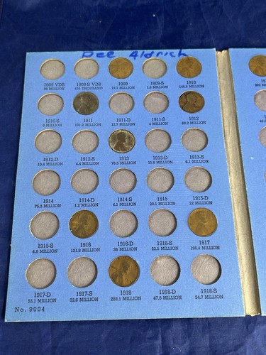 Lincoln Wheat Cent Collection Penny Steel Pennies 33 Coin Ungraded ...