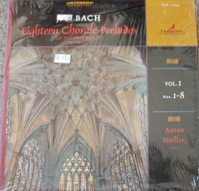 Johann Sebastian Bach - Anton Heiller, Eighteen Chorale Preludes Of ...