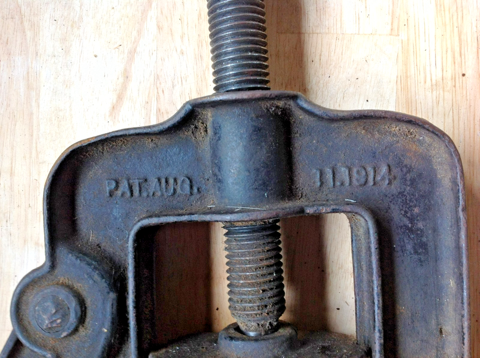 Pipe/Yoke Vise Reed Mfg Co #11 Pipe Clamp Plumbing Tool Erie PA USA ...