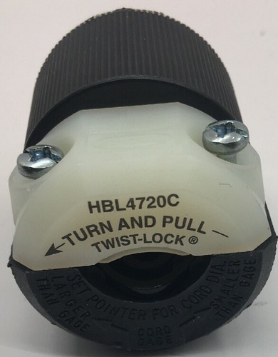 HBL4720C HUBW LOCKING MALE PLUG NEMA-L5-15P | eBay