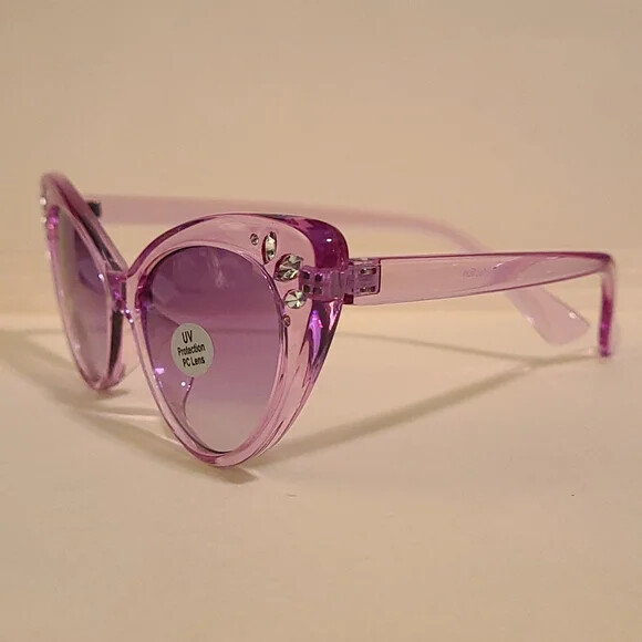 Womens Cat Eye Rhinestone Sunglasses | eBay