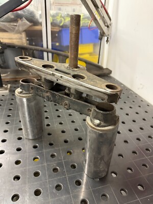 Harley OEM Glide triple tree set Panhead Shovelhead for 1pc risers ...