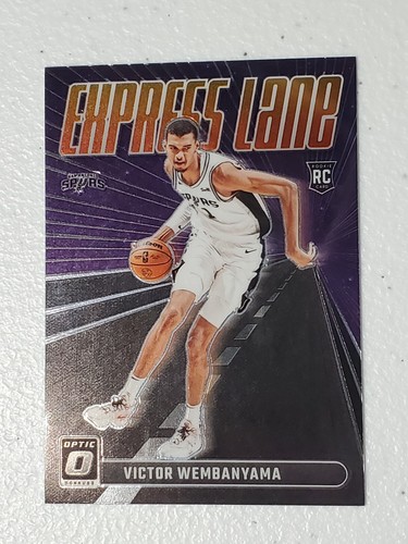 Victor Wembanyama 2023-24 Donruss Optic Express Lane Rookie #8 Spurs | eBay