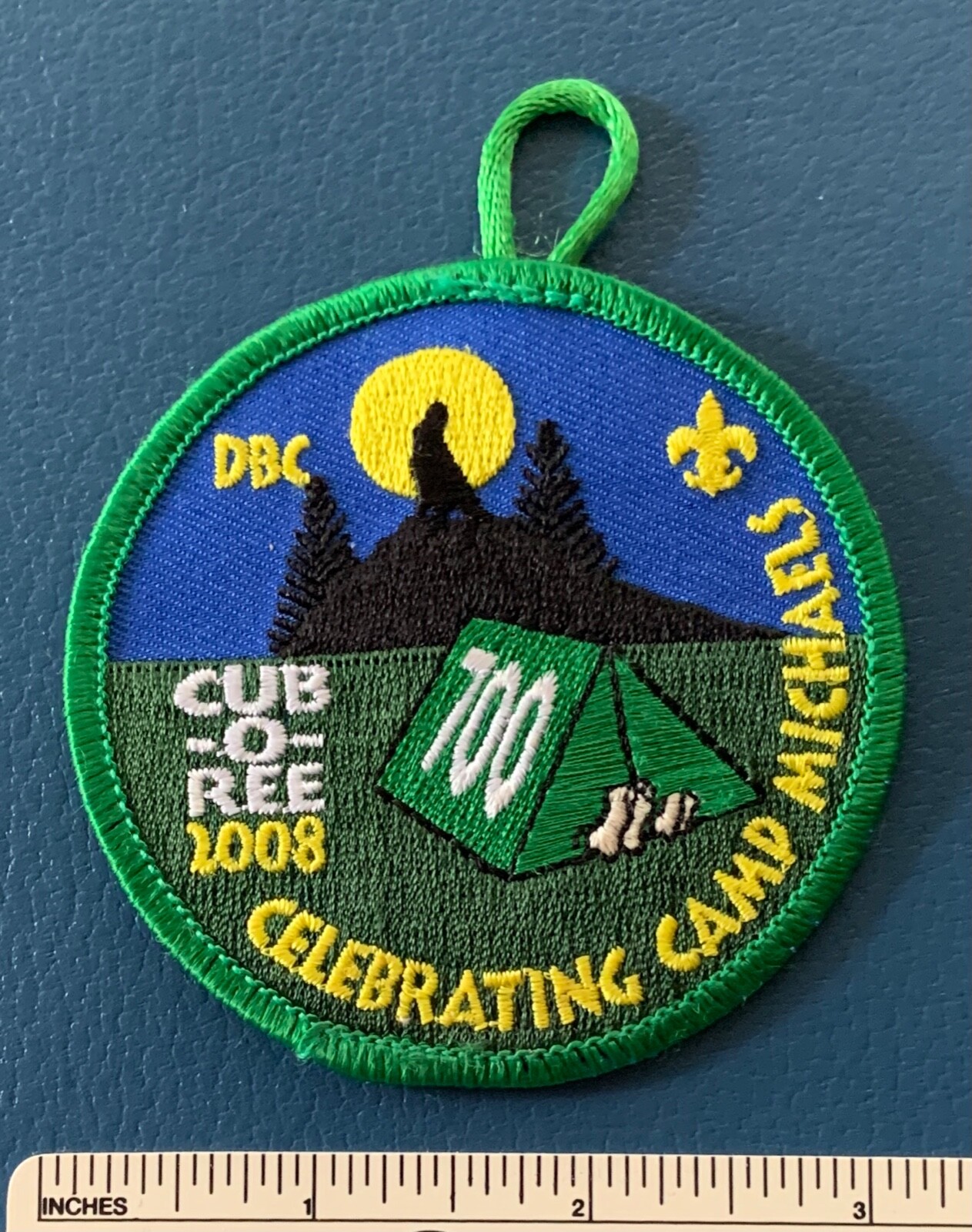 2008 CAMP MICHAELS Boy Scout Cub-O-Ree PATCH Dan Beard Council DBC BSA ...