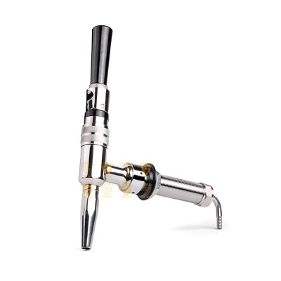 STAINLESS STEEL Nitro Stout COFFEE Beer Faucet Long Shank Tap Nitrogen ...