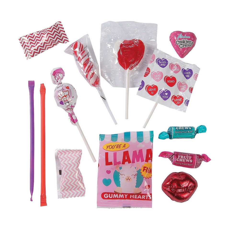 Bulk Valentine Candy Assortment - Candy - Party Supplies - Valentine ...