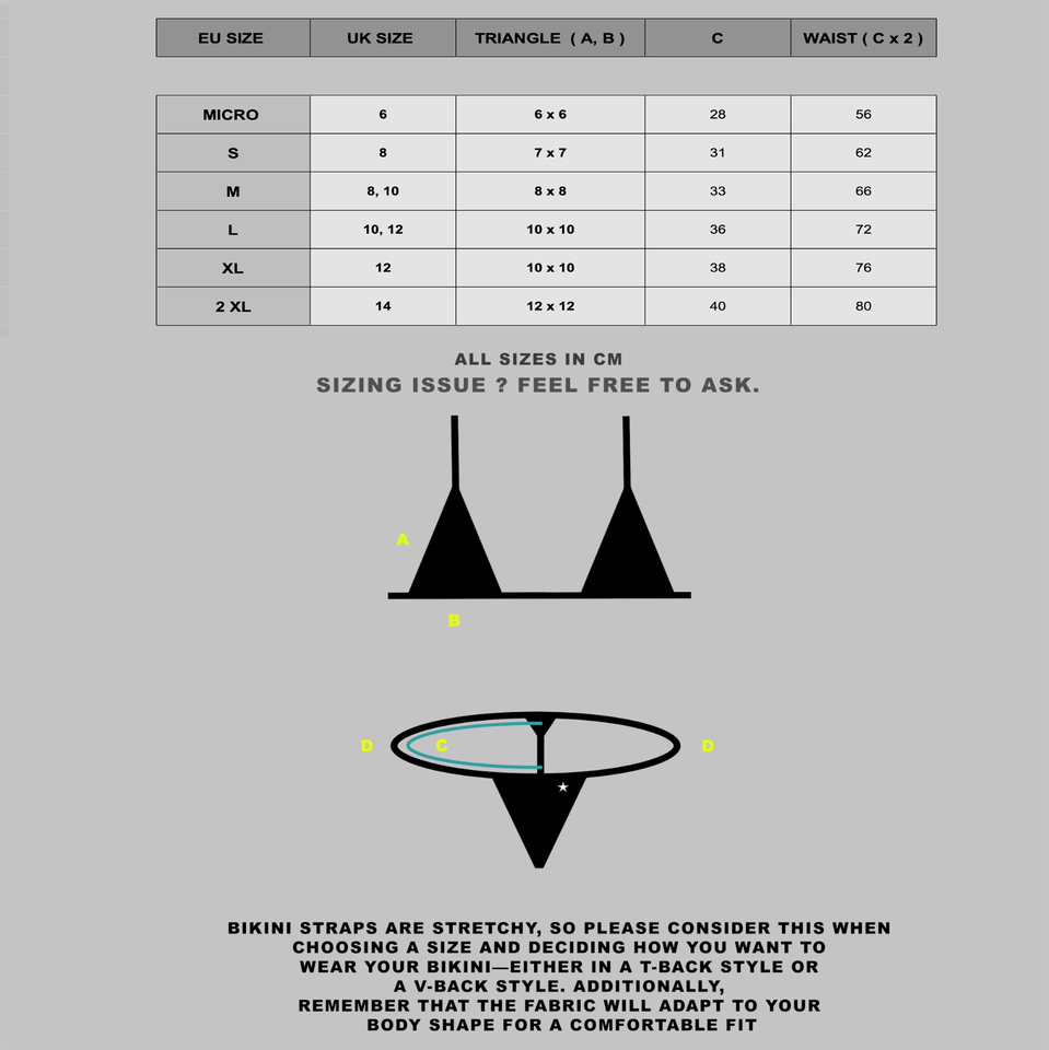 Sexy Pinki Micro Bikini Microkini Set Brazilian G-String Swimsuit ...