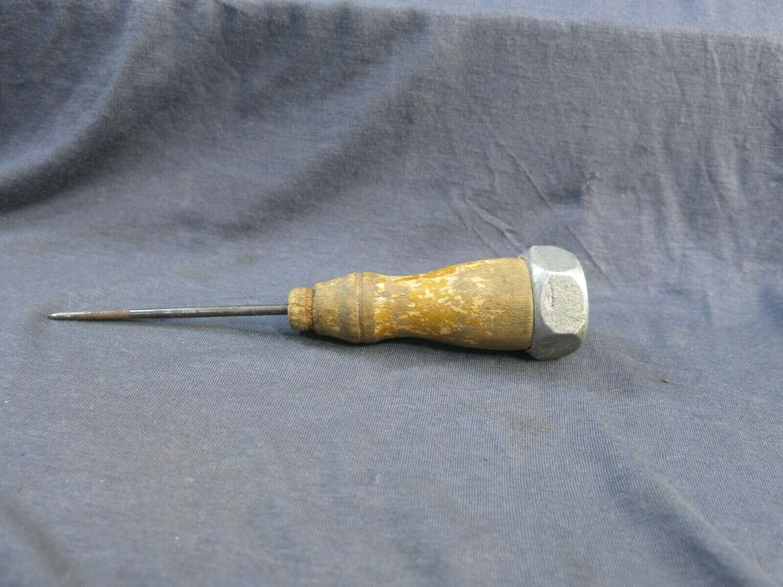 Vintage Briddell Ice Pick or Scratch Awl 7" Long Stamped Briddlel USA ...