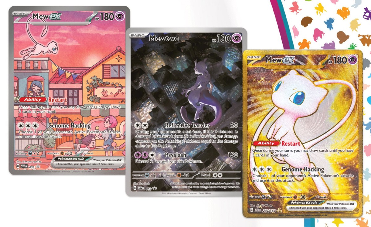 Pokemon Behang Mewtwo En Mew