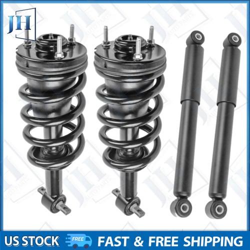 Front Struts & Coil Springs Rear Shocks For 2007 - 2013 Chevy Silverado ...