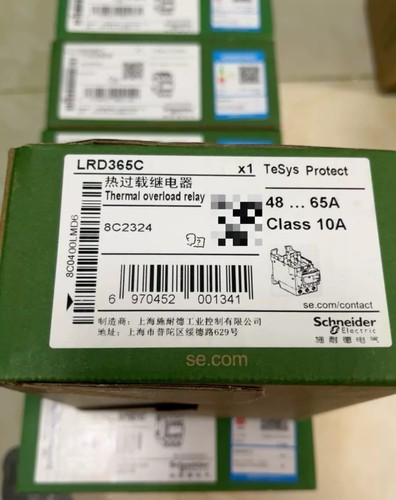 1PC NEW Schneider LRD365C Thermal Overload Relay LR-D365C 48-65A | eBay