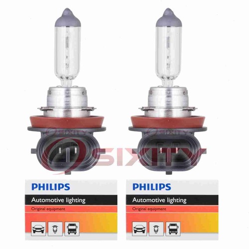 2 pc Philips Front Fog Light Bulbs for Mazda 2 3 3 Sport 5 6 CX-5 CX-7 ...