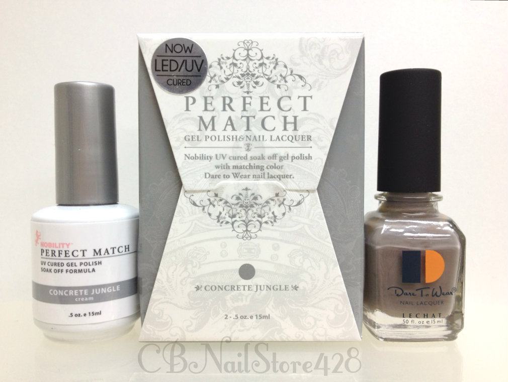 LECHAT Perfect Match Gel Polish & Nail Lacquer DUO - Choose Any Color ...