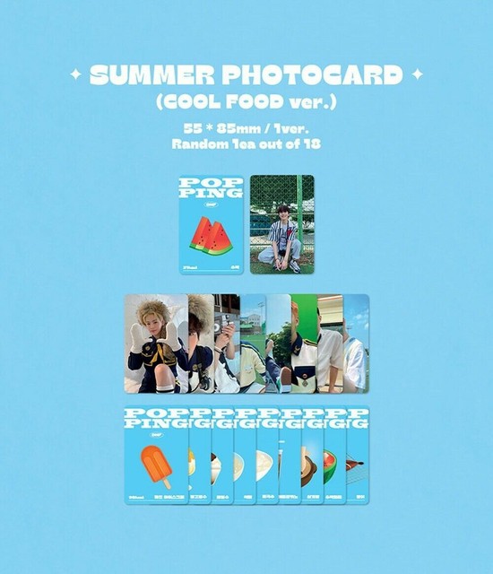 Popping (Summer PopUp Album) (incl. 72pg Booklet, 2x Selfie Photocards ...