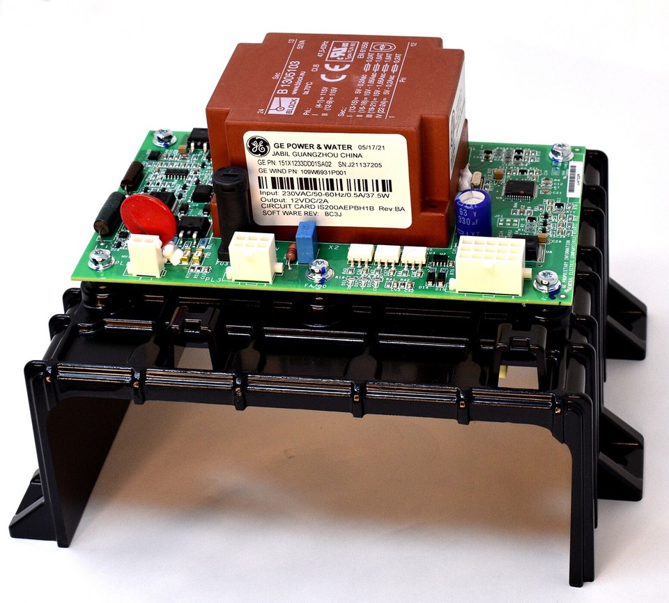 GE Power and Water 151X1233DD01SA02 Pitch Battery Charger, Sub Assembly ...