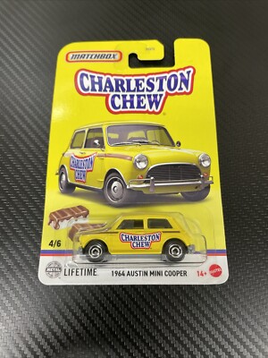 2025 Matchbox CANDY Sweet Rides Charleston Chew 1964 Austin Mini Cooper ...