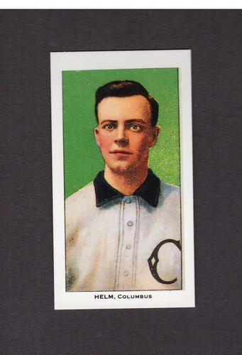 1909-1911 T206 COLUMBUS FOXES Complete Tobacco Team REPRINT Set | CCC ...