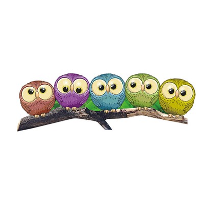 .Cute Owl Wiper Sticker Flexible PVC Car Rear Windshield Wiper Sticker ...