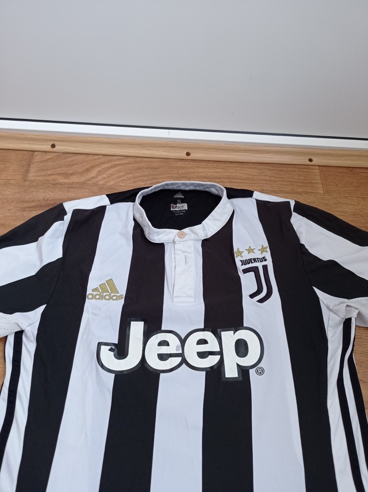 JUVENTUS 2017 2018 HOME FOOTBALL SOCCER JERSEY ADIDAS BQ4533 MENS SIZE ...