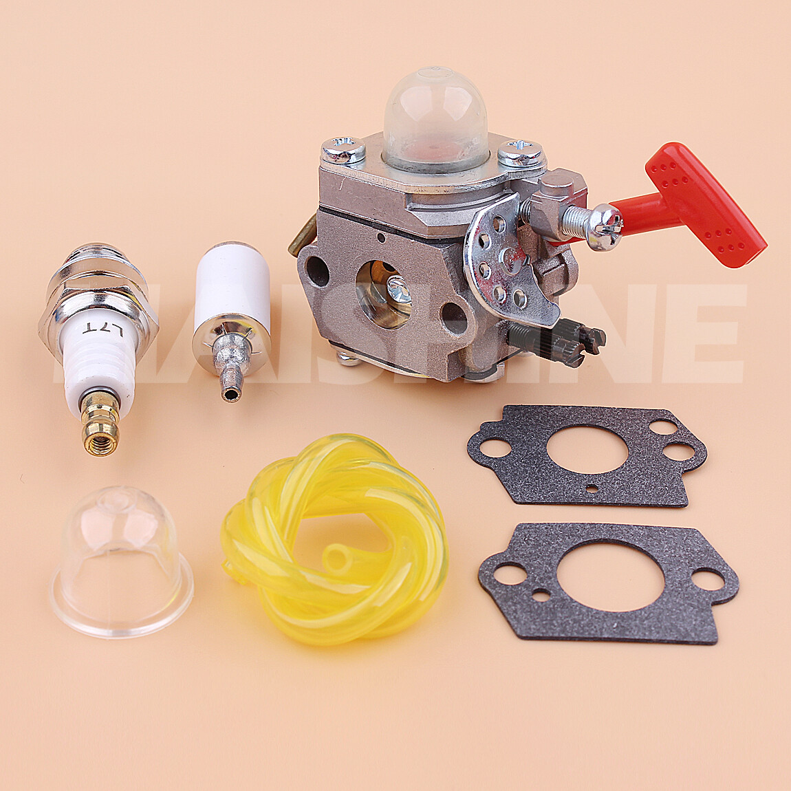 Carburetor Kit For Homelite PLT3400 PBC3600 Zama C1U-H39 Blower Trimmer ...