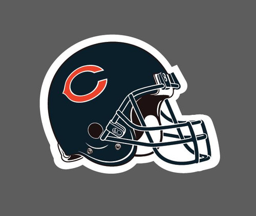 NFL Sticker Decal Helmet Logo - Die Cut Waterproof Vinyl - 5x4 | eBay