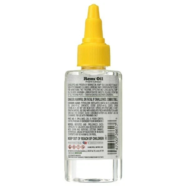 Rem Oil with Teflon Gun Lubricant Remington Bottle 1 Oz. , Free ...