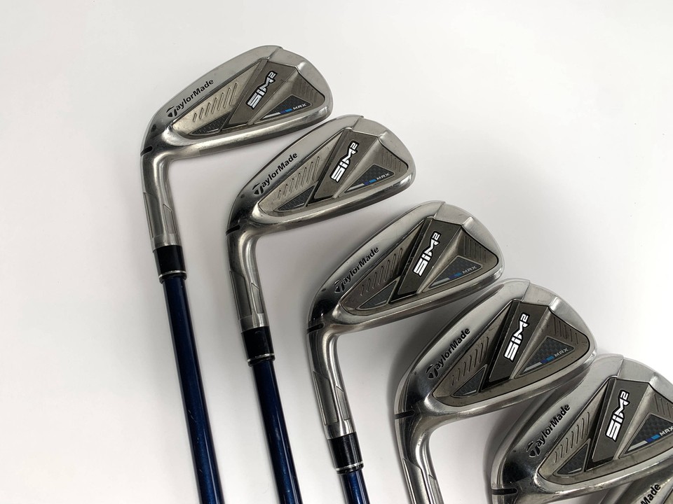 TaylorMade SIM2 MAX Iron Set 5-SW Ventus 6-R Regular Graphite Mens LH ...